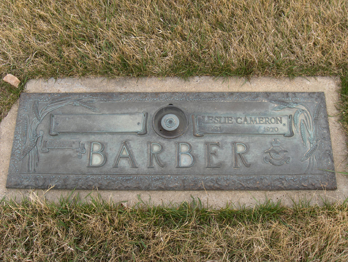BARBER Leslie